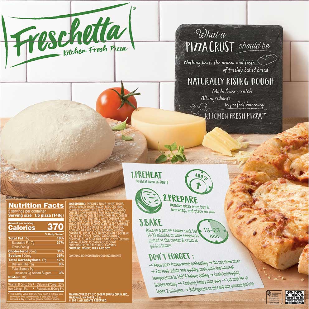 FRESCHETTA® Naturally Rising Crust Four Cheese Pizza